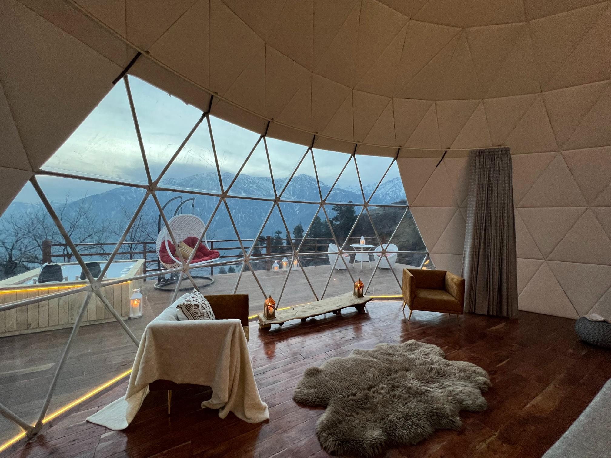 Premium Glamping Dome Kit - 24ft (7.3m) | Nest Domes